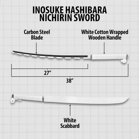 Demon Slayer Inosuke Hashibira Sword – Collectible Blades